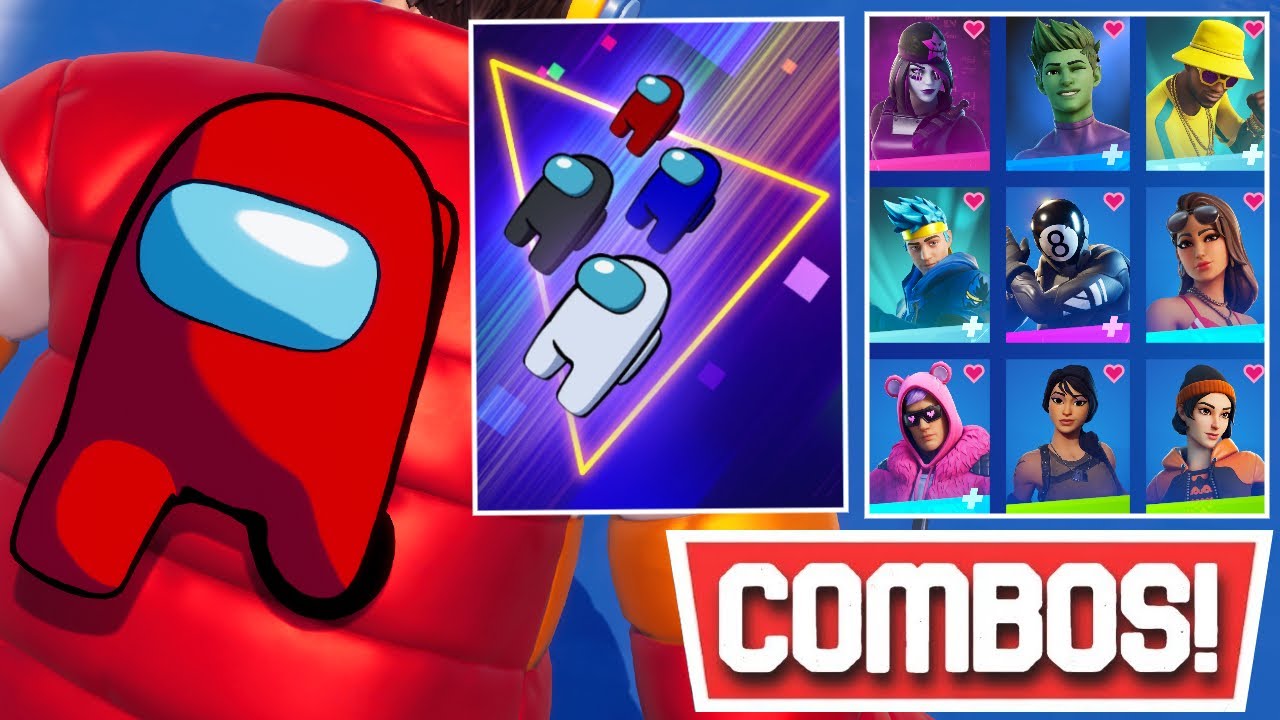 *NEW* BEST CREWMATE BACKBLING [ALL STYLES] [FORTNITE X AMONG US] COMBOS ...