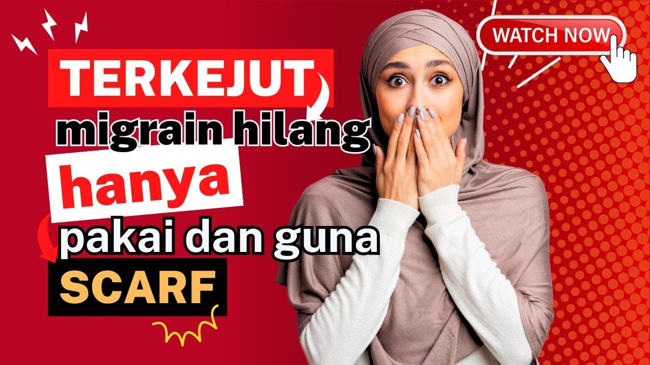 Rawat Migrain, Sakit Kepala, Sakit Leher, Susah Tidur - Aulora Scarf ...