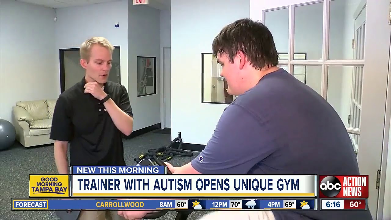 Trainer with autism opens Tampa Bay area gym for people with special ...