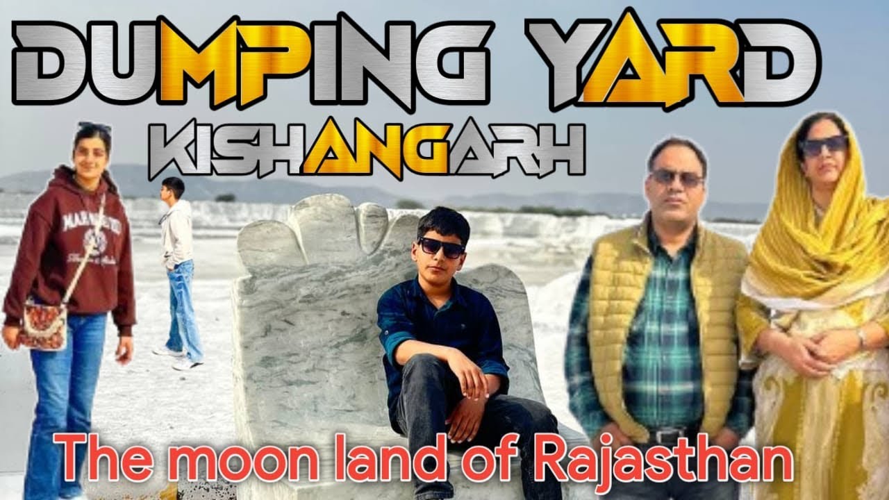 The moon land of Rajasthan | Dumping Yard kishangarh | #newvlog | At ...