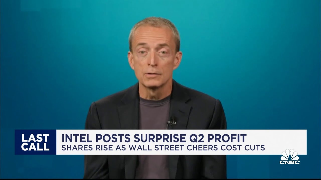 Intel posts surprise Q2 profit: Shares rise as Well Street cheers cost ...