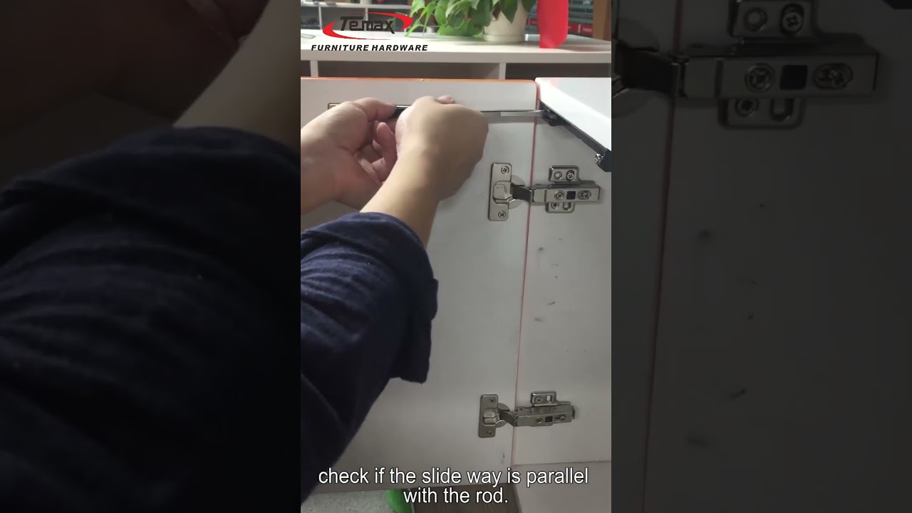 push hinges door | how to installation Push open door and soft close ...