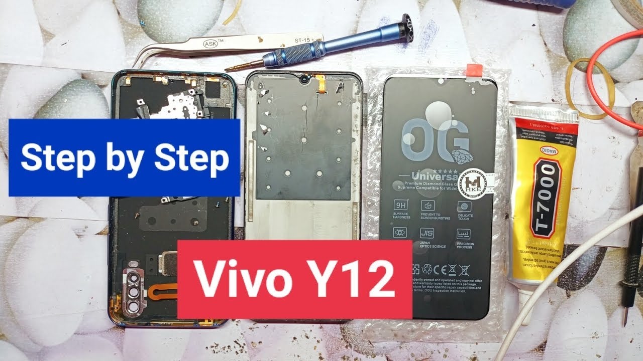 VIVO Y12 DISPLAY REPLACEMENT TUTORIAL 2021 || Vivo Y12 , Y15 Display ...