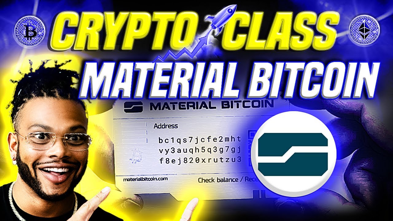 🔥 CRYPTO CLASS: MATERIAL BITCOIN | SAFEST CRYPTO WALLET | HACKER PROOF ...