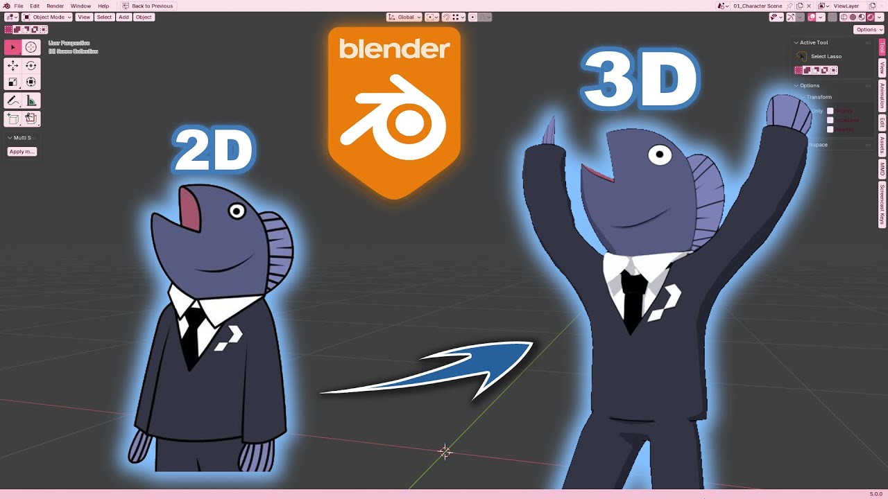 [ Blender ] I Turned the CEO of Phase Connect into a 3D Model ...