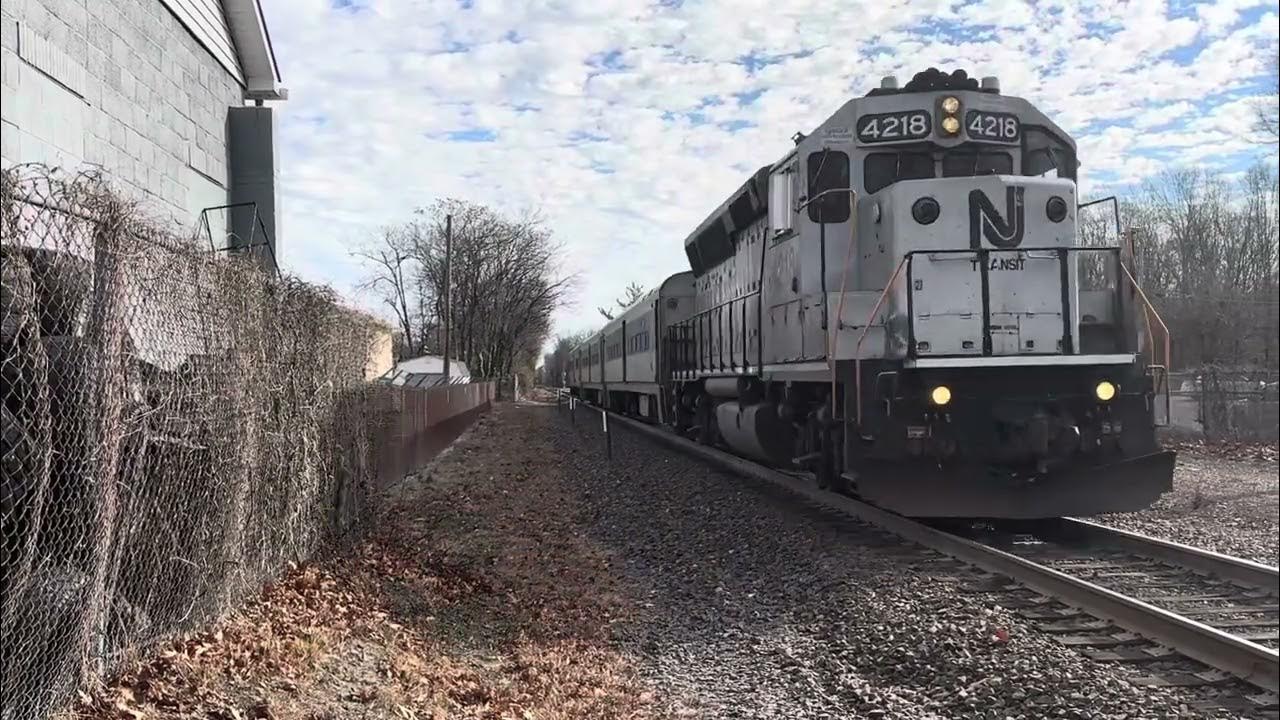 NJTR 4624 through Line Street. Hammonton NJ. 4218/6022 - YouTube