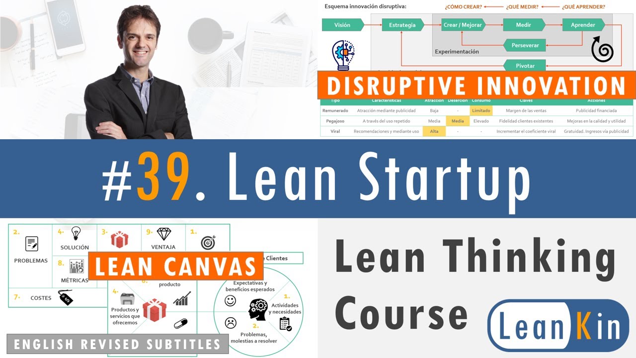 39. Lean Startup. Disruptive innovation. Lean Canvas | Lean Thinking ...