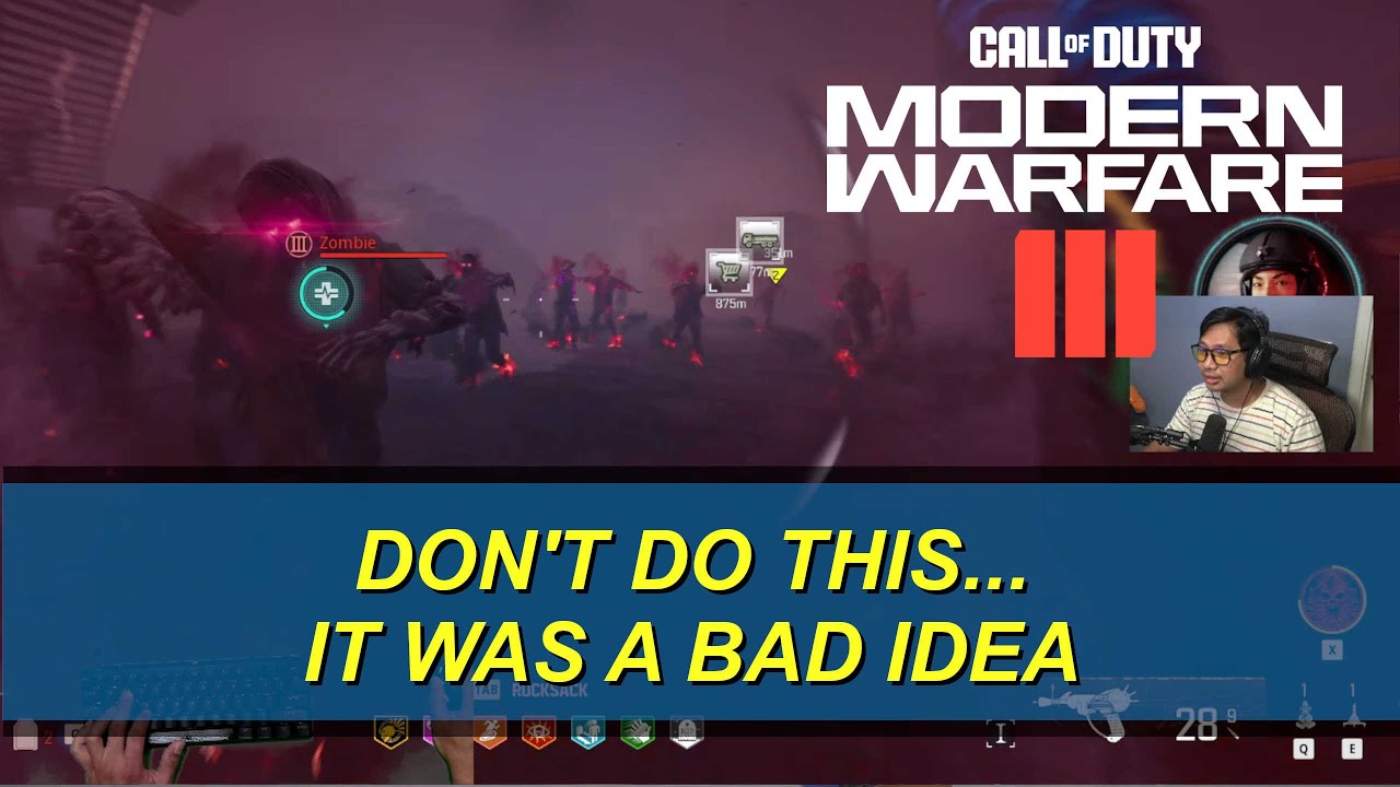 DMZ Zombie - DON'T DO THIS...IT WAS A BAD IDEA - YouTube