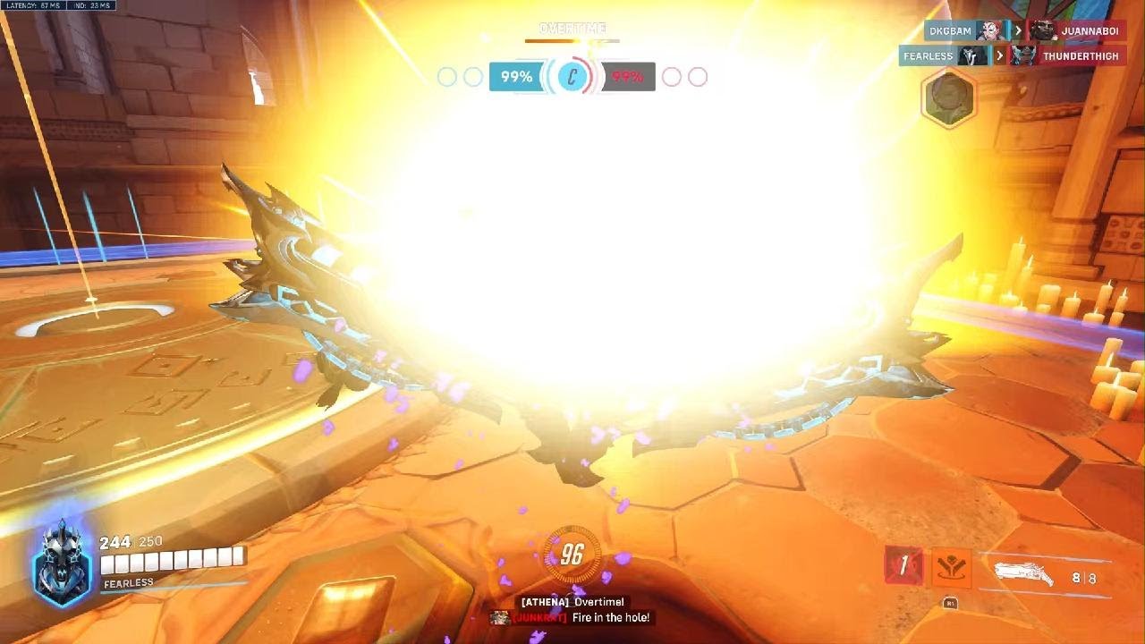 Overwatch 2 - Reaper Shadow Step Dodge! - YouTube
