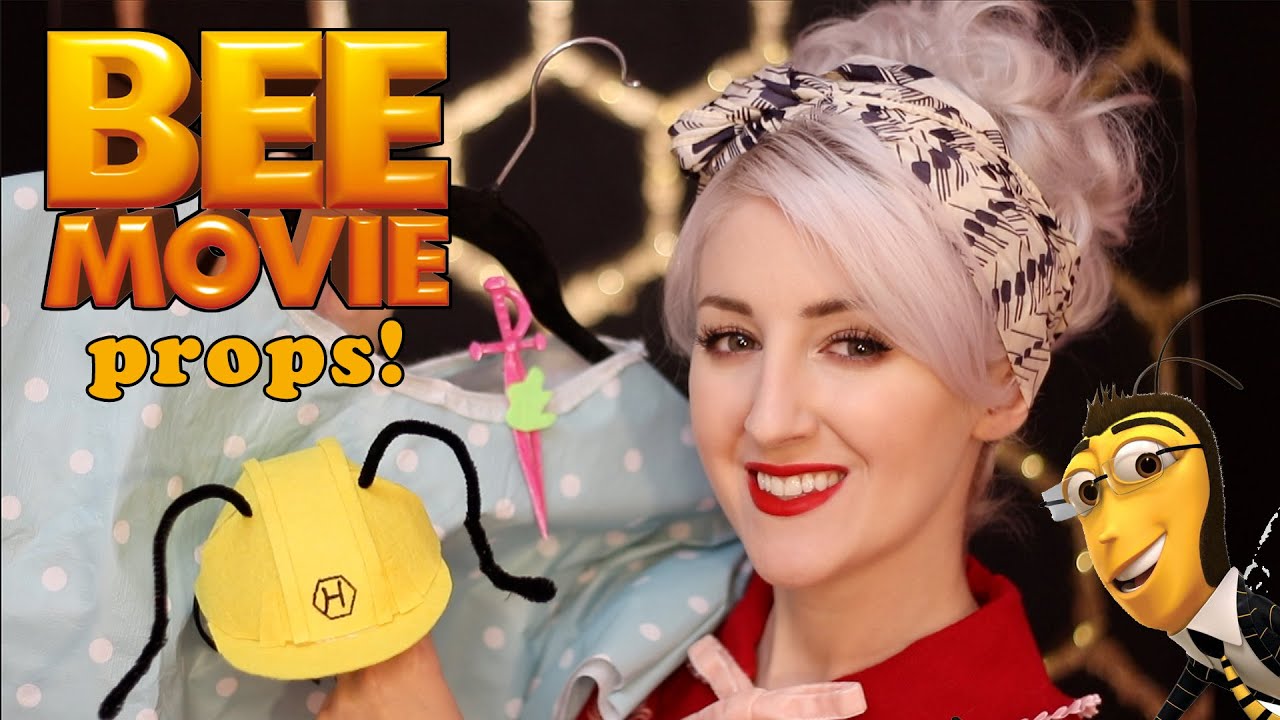 The ASMR Bee Movie Props 🐝 (and how I made them!) - YouTube