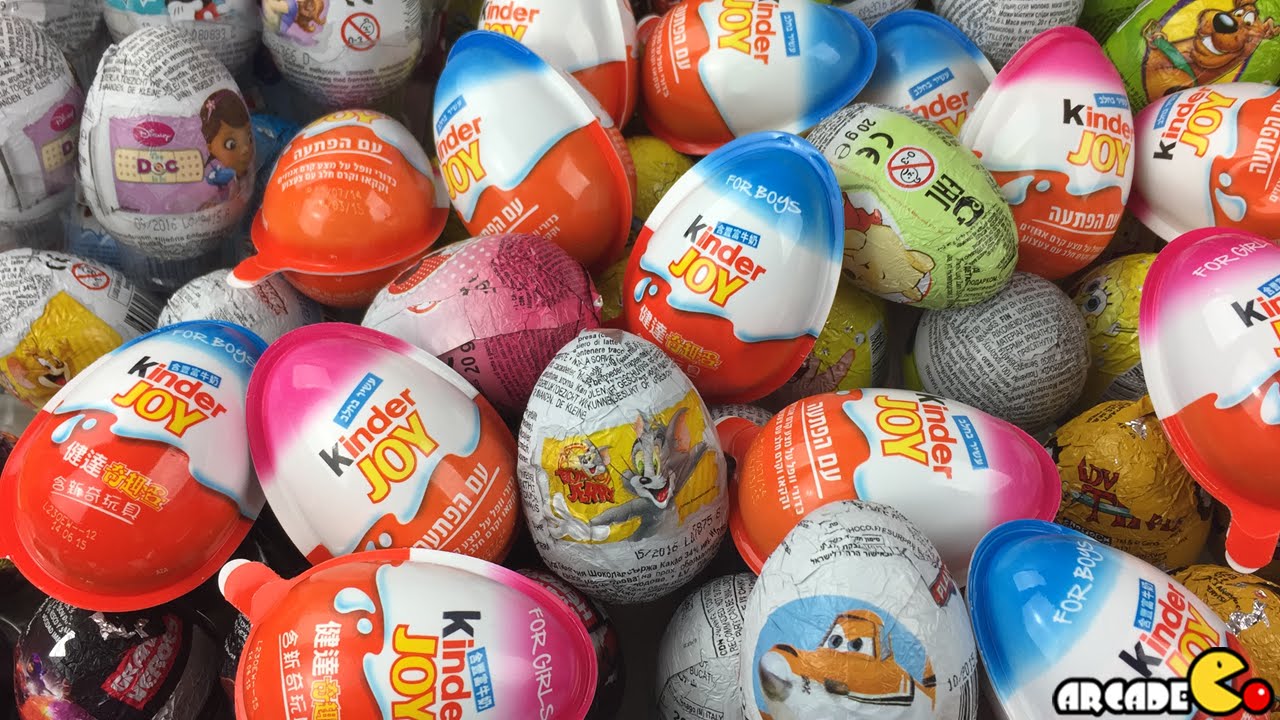 200 Surprise Eggs Disney Cars Tom and Jerry Peppa Pig Disney Princess ...