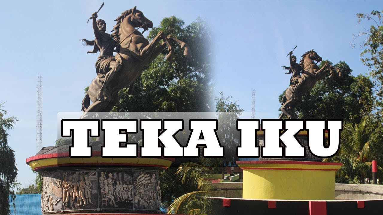 Taman Teka Iku Rebu Bait, Maumere Flores NTT - YouTube