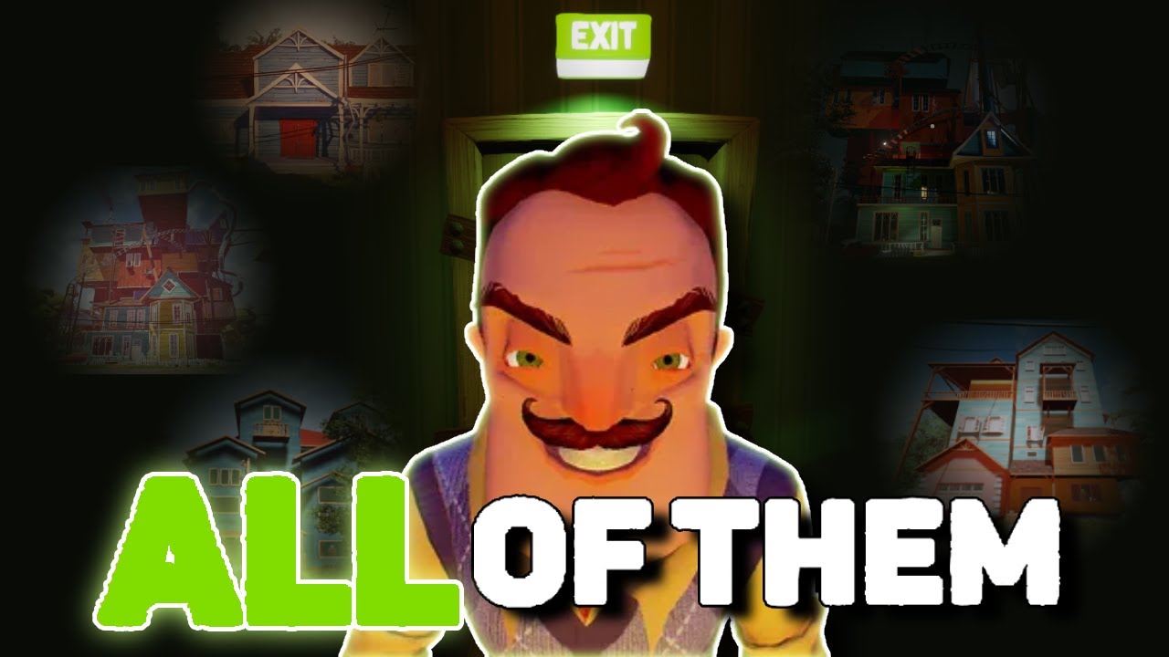 I PLAYED and RANKED EVERY Hello Neighbor Version - YouTube