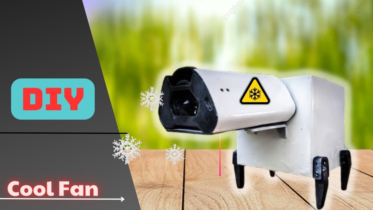 The secret to making a fan blow ice-cold air - YouTube