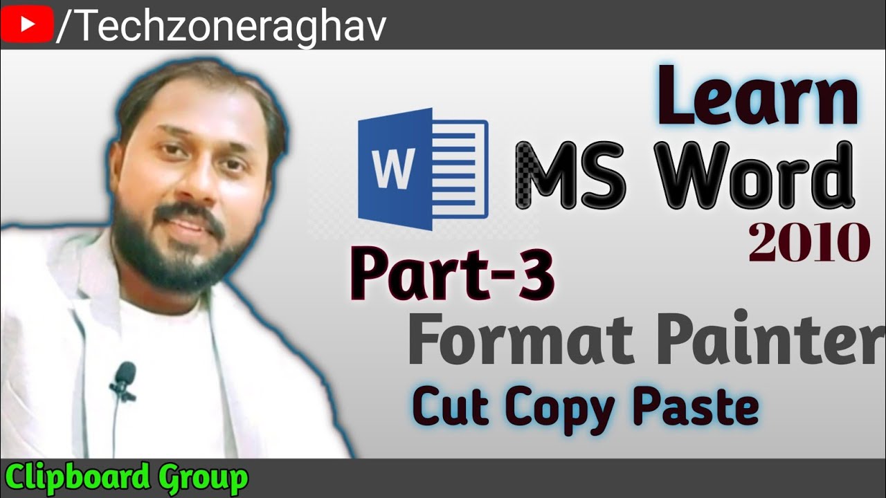 What Is Format Painter In MS Word Clipboard Group Microsoft Tutorial What Is Format Painter In MS Word Clipboard Group Microsoft Tutorial