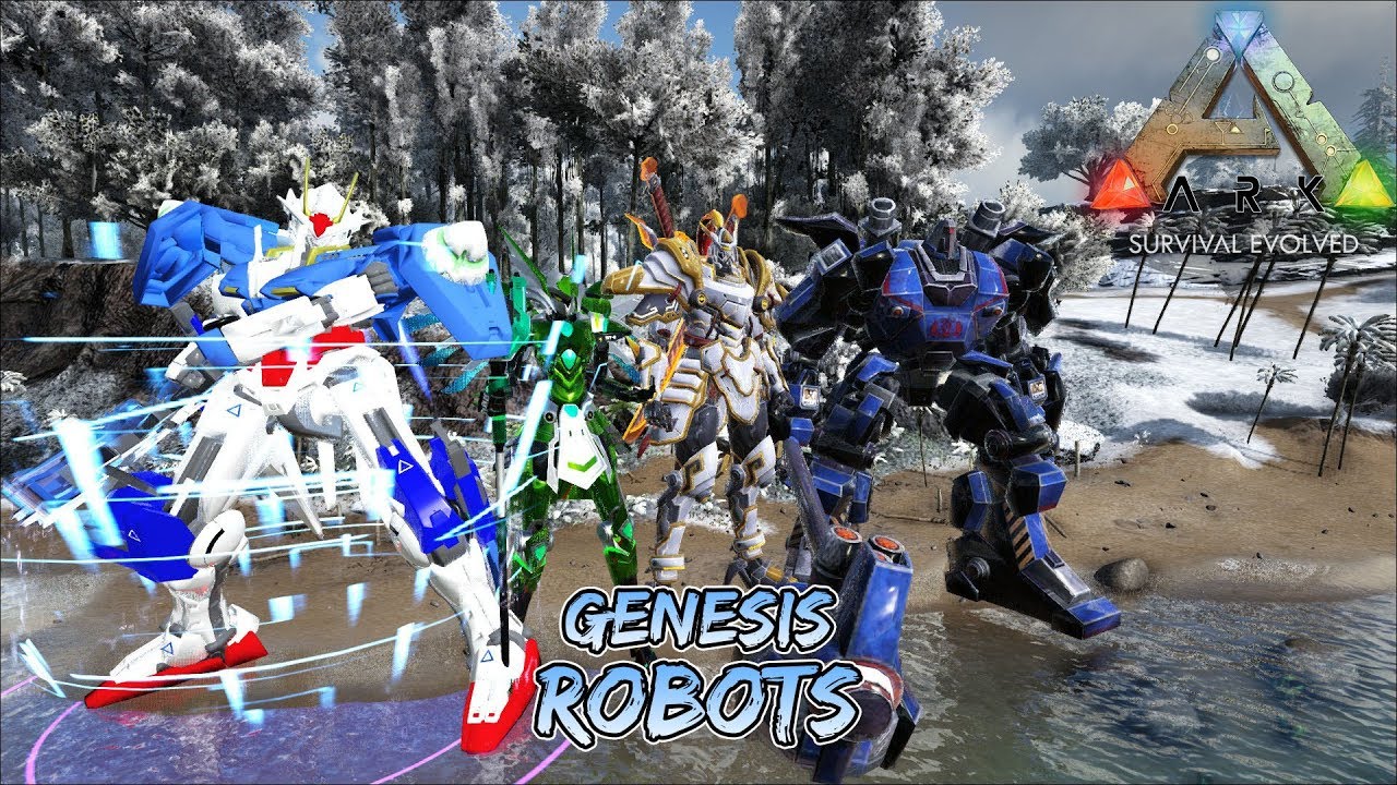 NYOBAIN MOD YANG BANYAK ROBOT RAKSASA!- ARK: Mod Showcase - YouTube