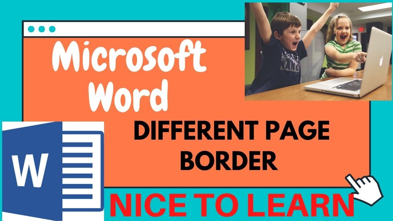 Different Page Border In Microsoft Word YouTube Different Page Border In Microsoft Word YouTube