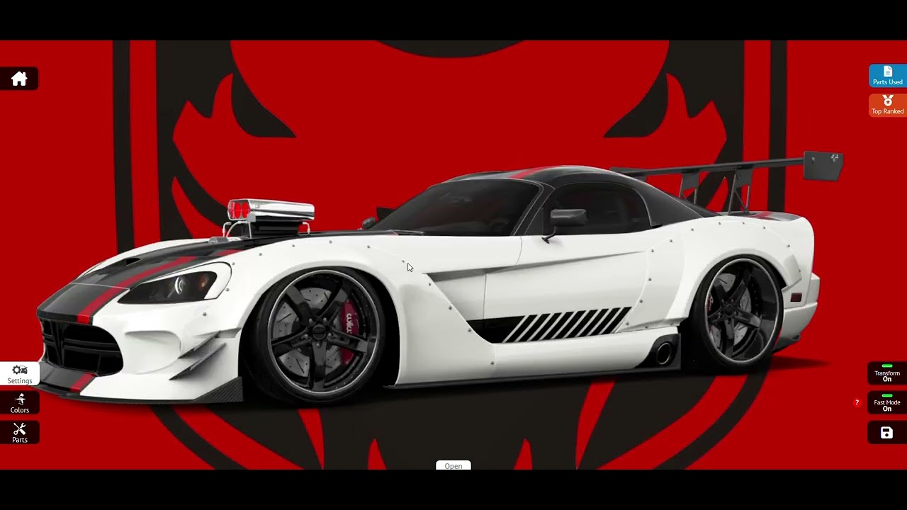 Custom Made 2010 Dodge Viper ACR In 3DTuning - YouTube