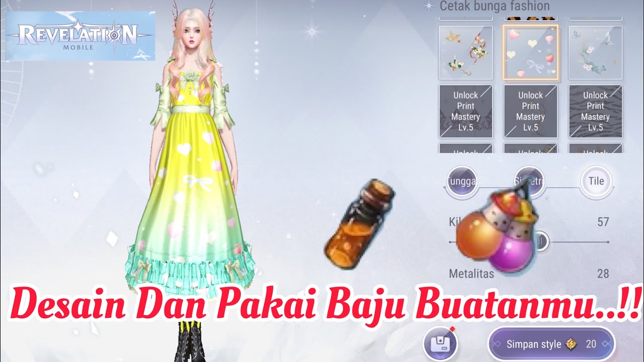 Cara Mendapatkan Pewarna Biasa Dan Cat Minyak Untuk Memiliki Baju Baru Di Game Revelation - YouTube