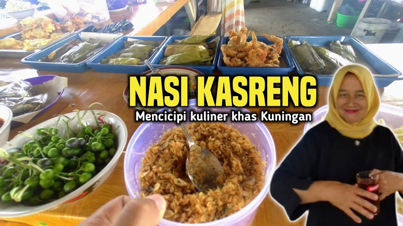 Kuliner khas Kuningan Jawa Barat, Nasi Kasreng Murah Meriah - YouTube