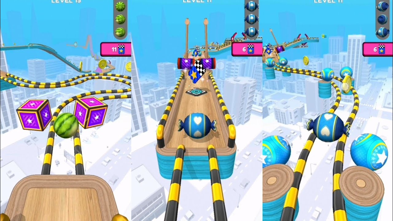 Going Balls 11-15 Levels - YouTube