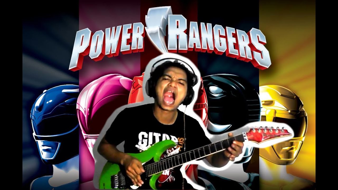 POWER RANGER MEDLEY THEME SONG (guitar version) - YouTube