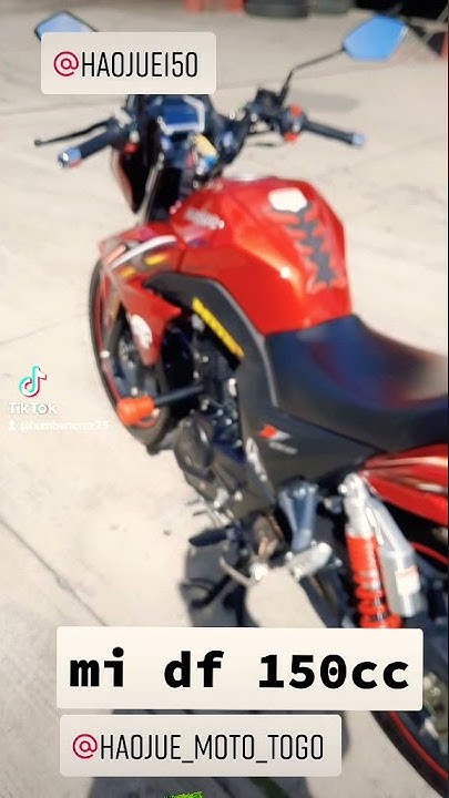 haojue df150 2021 - YouTube