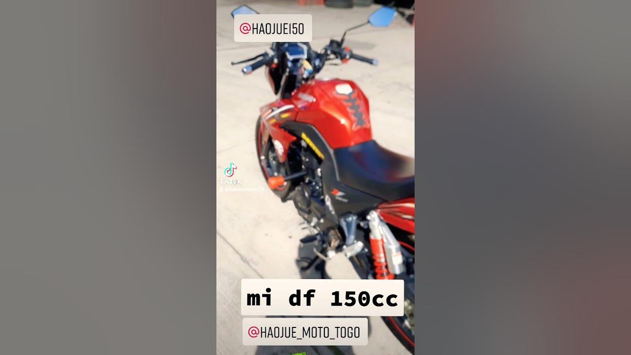 haojue df150 2021 - YouTube