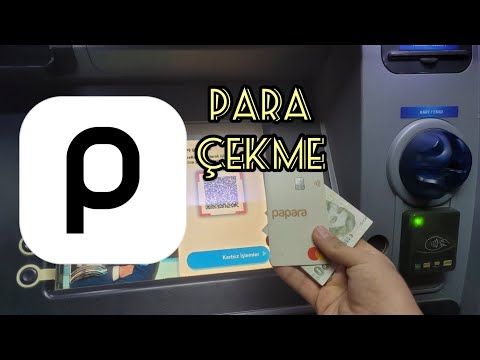 PAPARA LİTE KARTTAN PARA ÇEKME