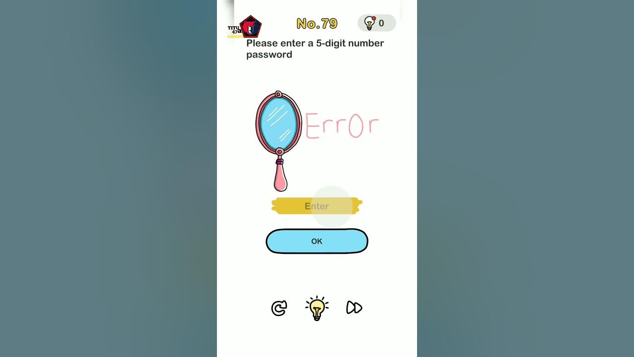 Please enter a 5 digit number password | Brain Out | | Level 79 | - YouTube