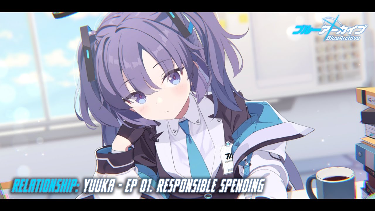Blue Archive - Relationship Story: Yuuka - EP 01. Responsible Spending ...