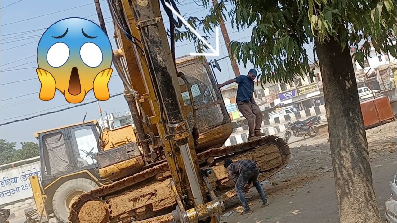 🤣🤣🤣🤣 | Chain mountain machine | [ Hariom earthmovers transport Nagar ...