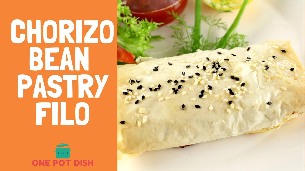 Chorizo Bean Filo - Filo Pastry Triangles and Parcels - YouTube