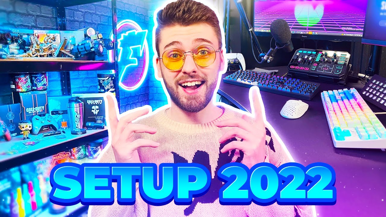 Mon NOUVEAU SETUP GAMING 2022... Je le trouve INCROYABLE 😍 (Décors ...