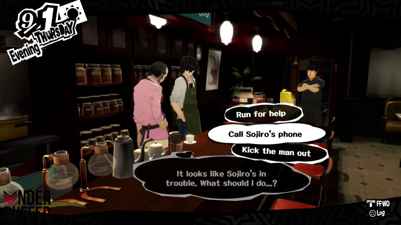[Persona 5] Sojiro Sakura Rank 4 (Hierophant Confidant) Guide - YouTube
