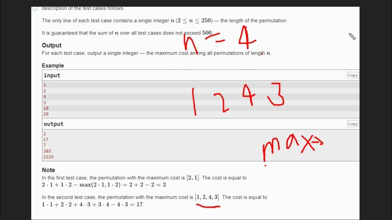 C Another Permutation Problem Codeforces Round 892 Div 2 Full Solution Youtube