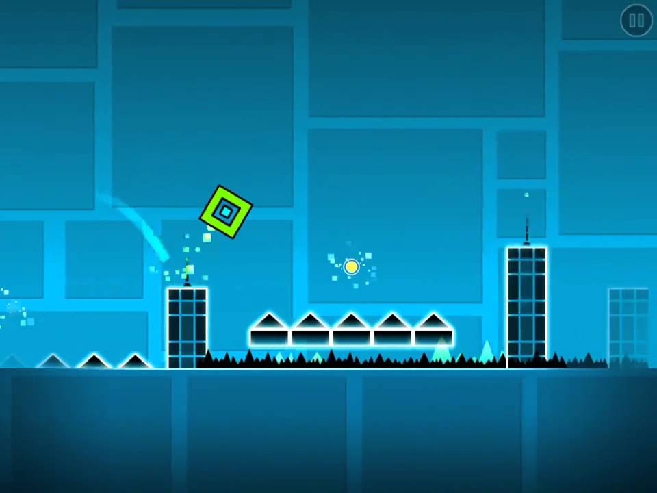 The Third Level Past In Geometry Dash - YouTube