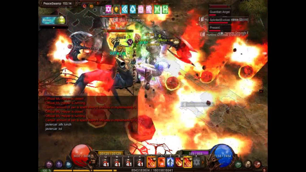 [Mu Online]Hunting Medusa without giving any f^ck at all xD - YouTube