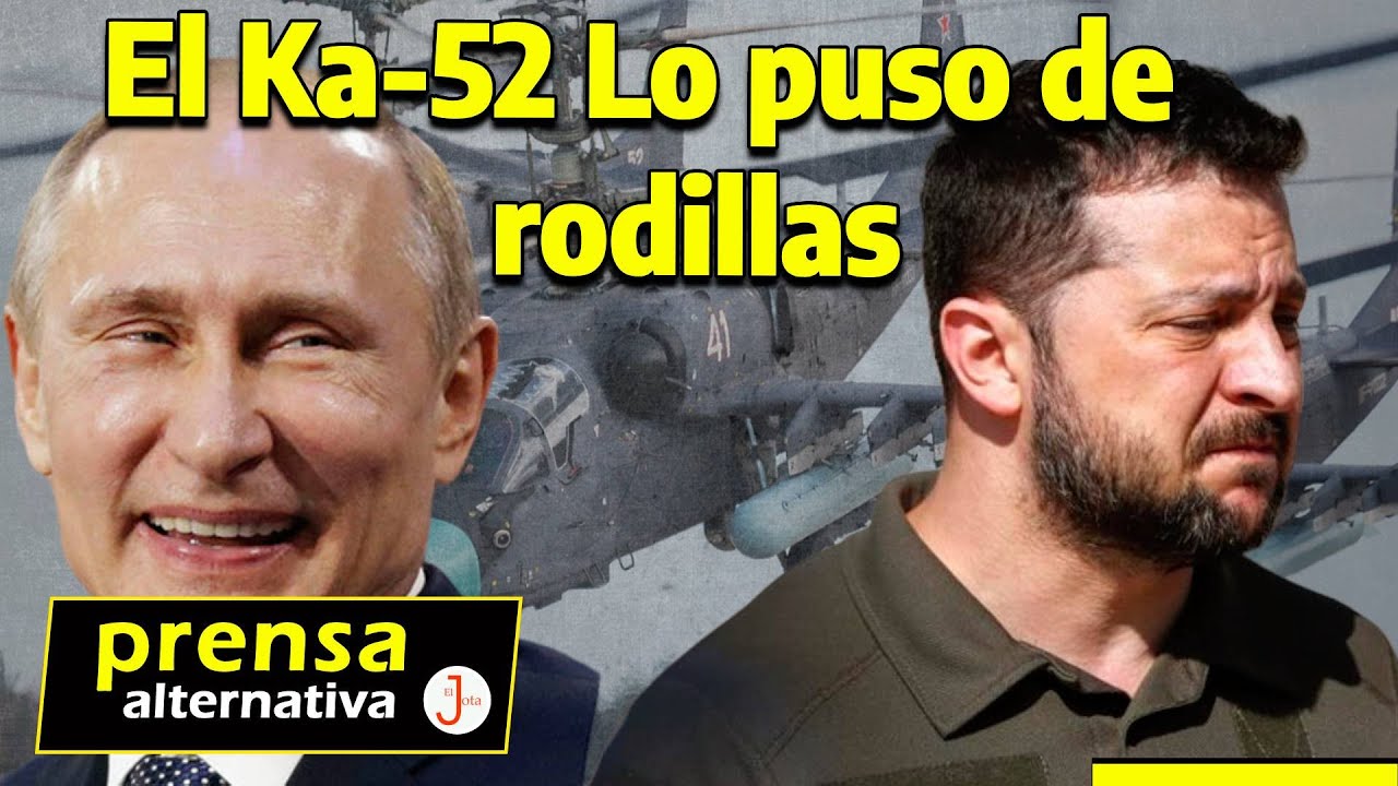 Helicóptero ruso lo hace sufrir - YouTube