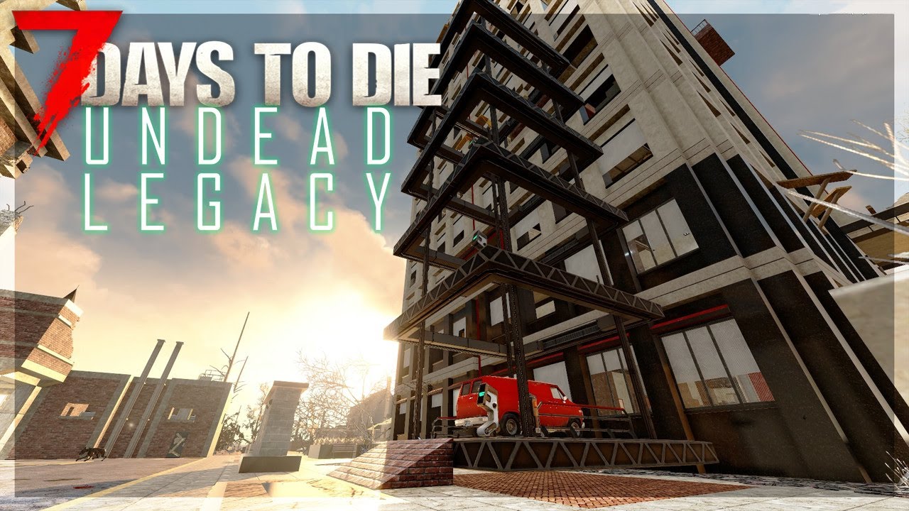 NEW Addition To The Base! Undead Legacy (7 Days to Die) Alpha 20 - YouTube