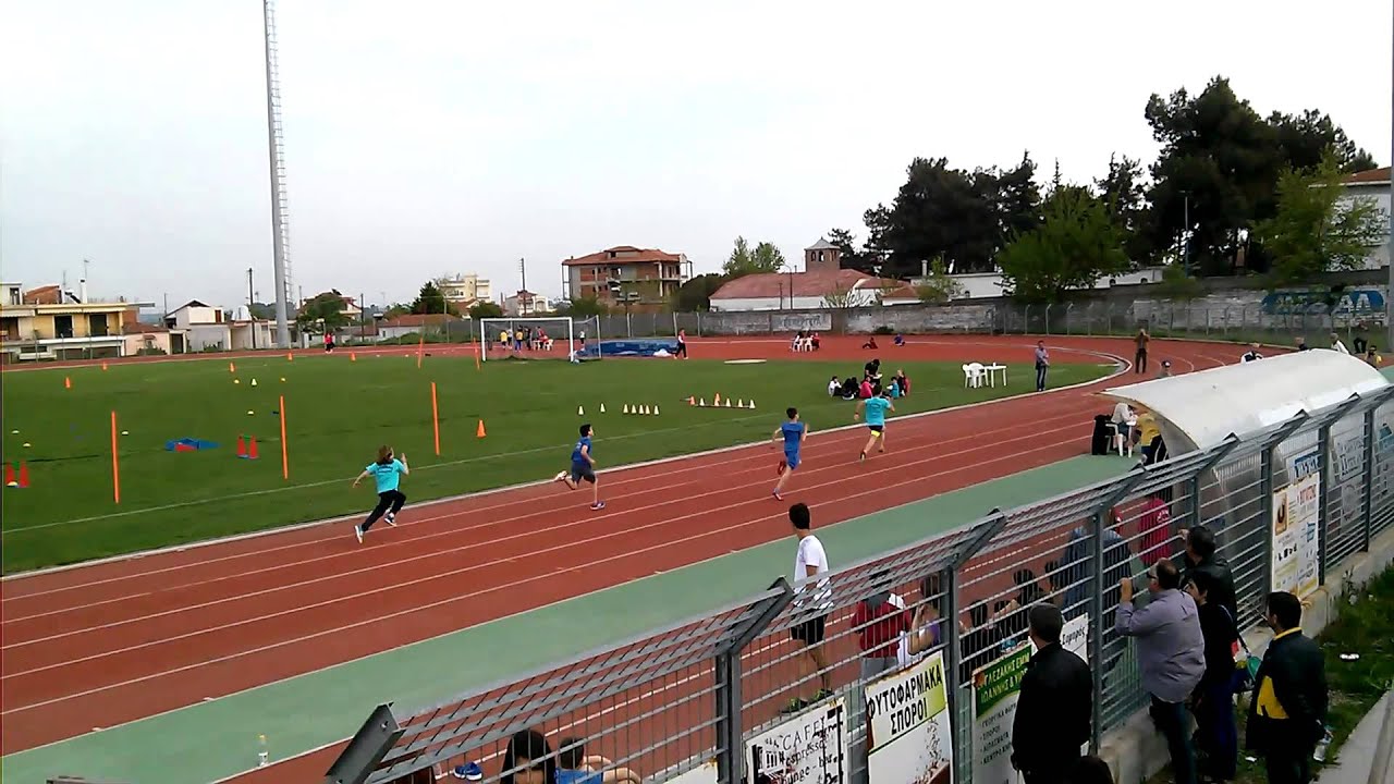 Αγωνες στιβου 60μ στα κουφαλια - YouTube