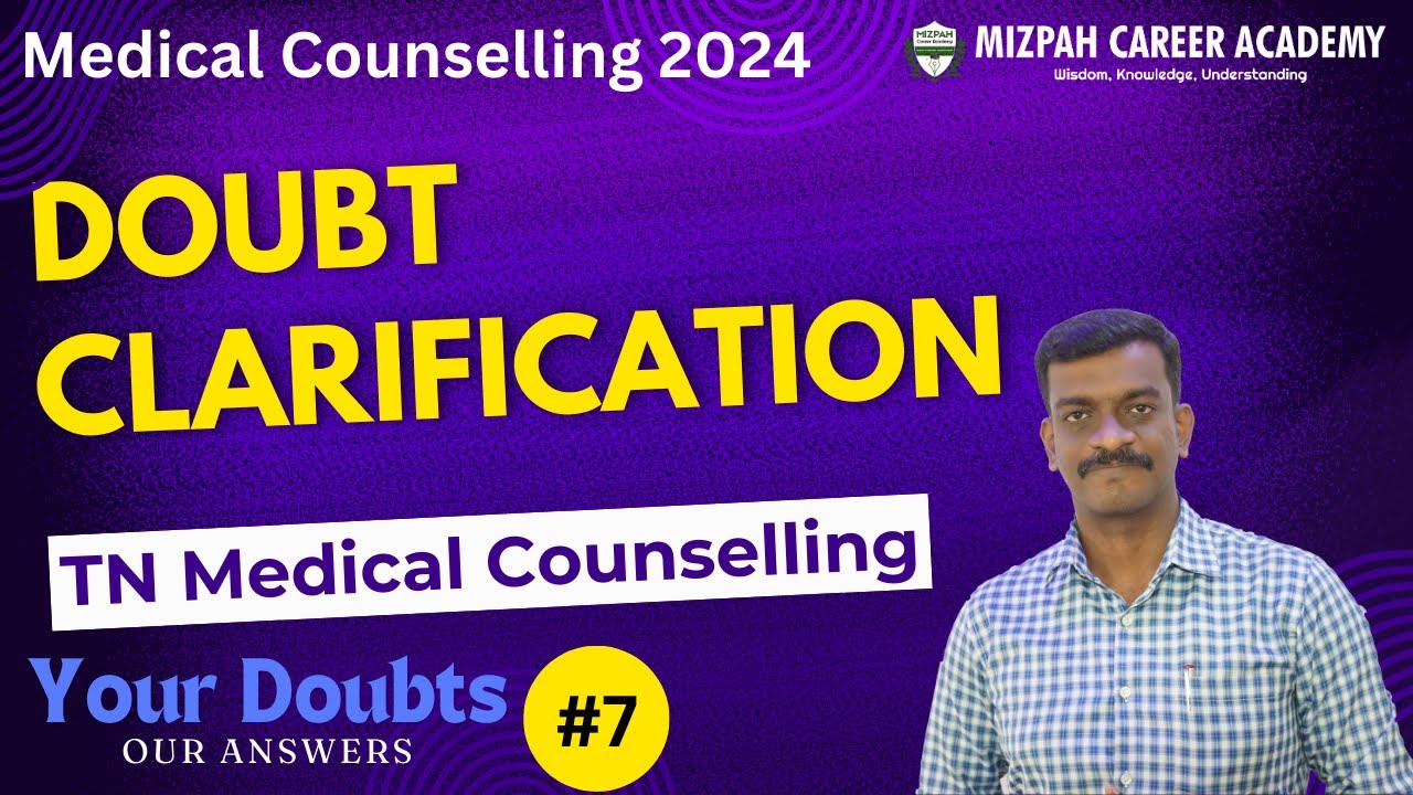 Tamil Nadu Medical Counselling Doubt Clarification Session - Mizpah Career Academy - Reallotment ...