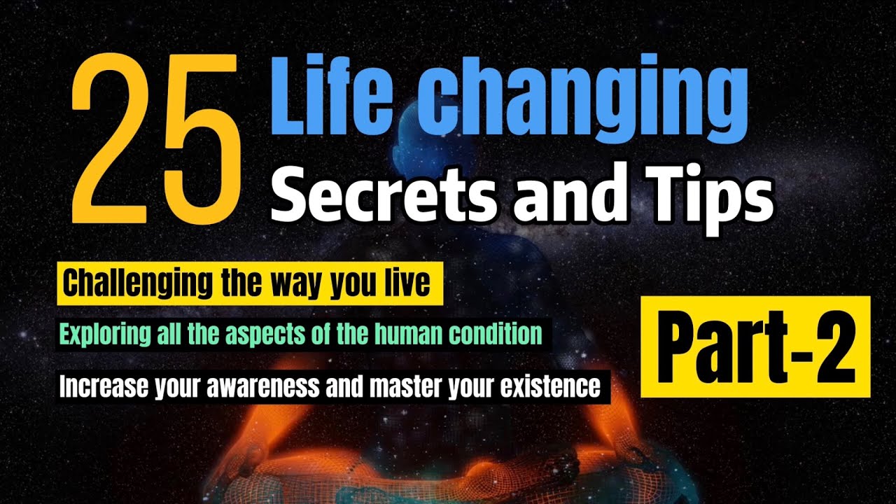 Life changing secrets and Tips | part 2 | 20202 - YouTube