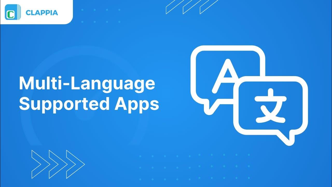 Multi-language Supported Apps Clappia App Building No-Code Low-Code Platform - YouTube