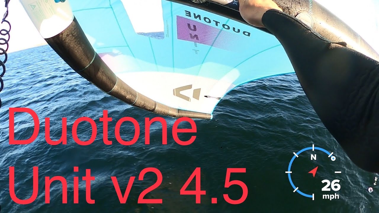 First runs on the new Duotone Unit v2 4.5 - YouTube