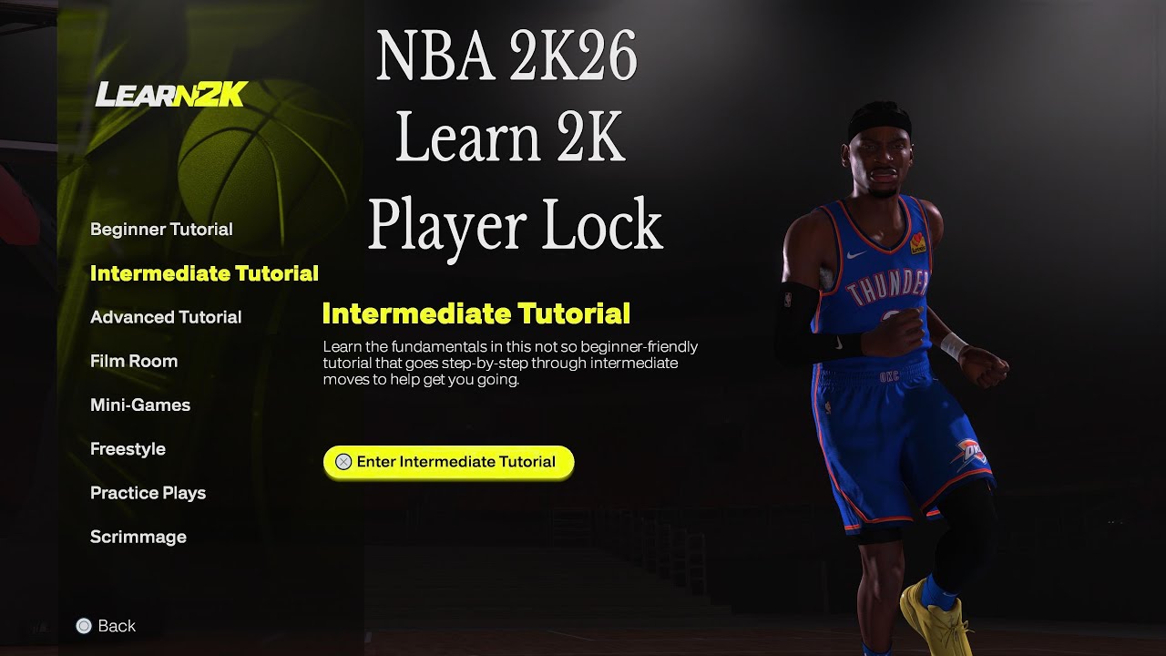 NBA 2K26 | Learn 2K | Player Lock | 4K - YouTube