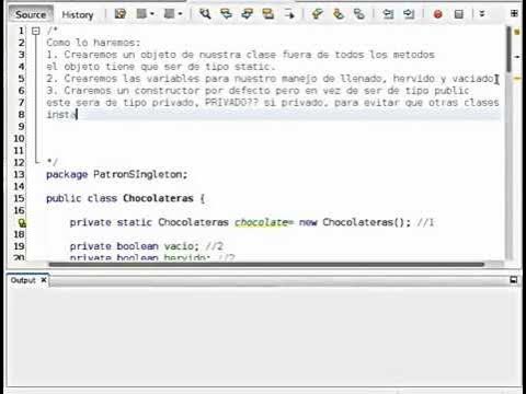 Patron de Diseño Singleton con Java - YouTube