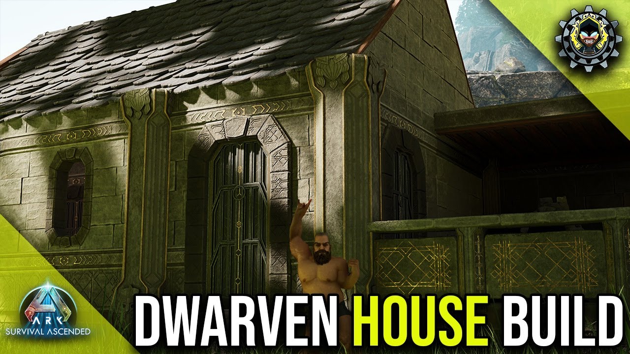 I Built An Actual Dwarven House - ARK Svartalfheim [EP3] - YouTube