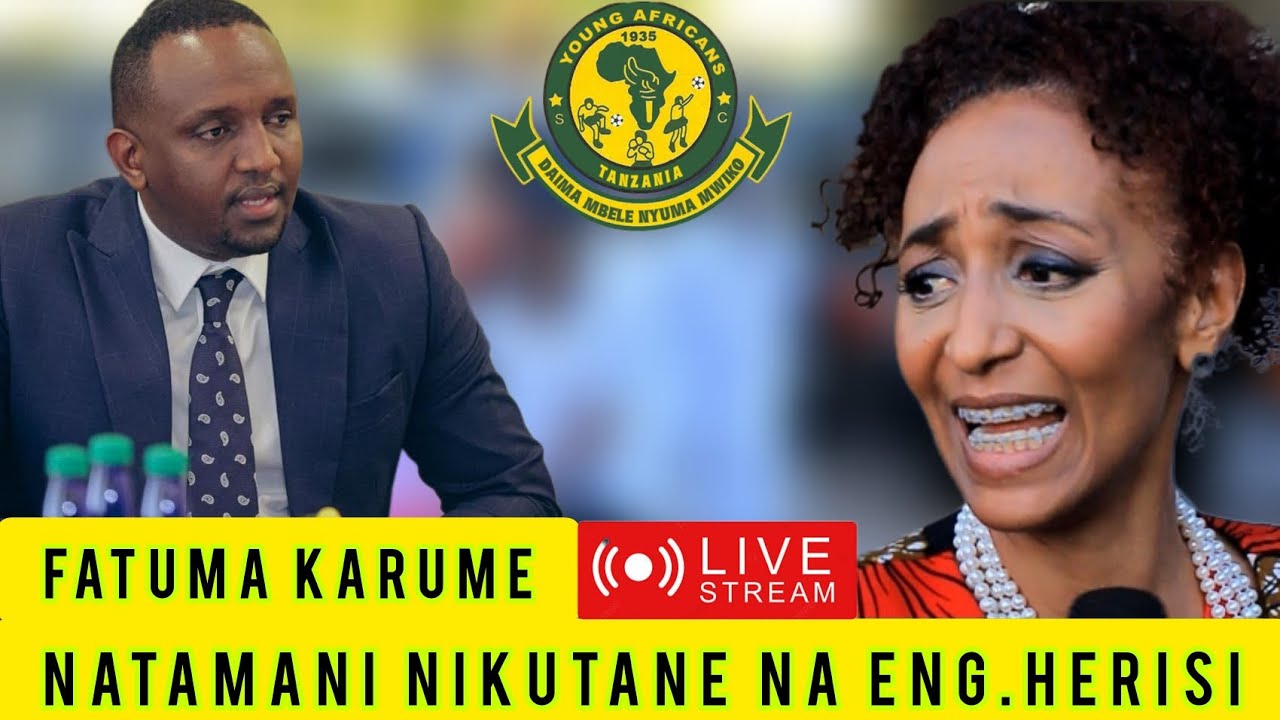 🔴 live muda huu ENG.HERISI ALISIKILIZA OMBI LA FATUMA KARUME WAKILI WA ...