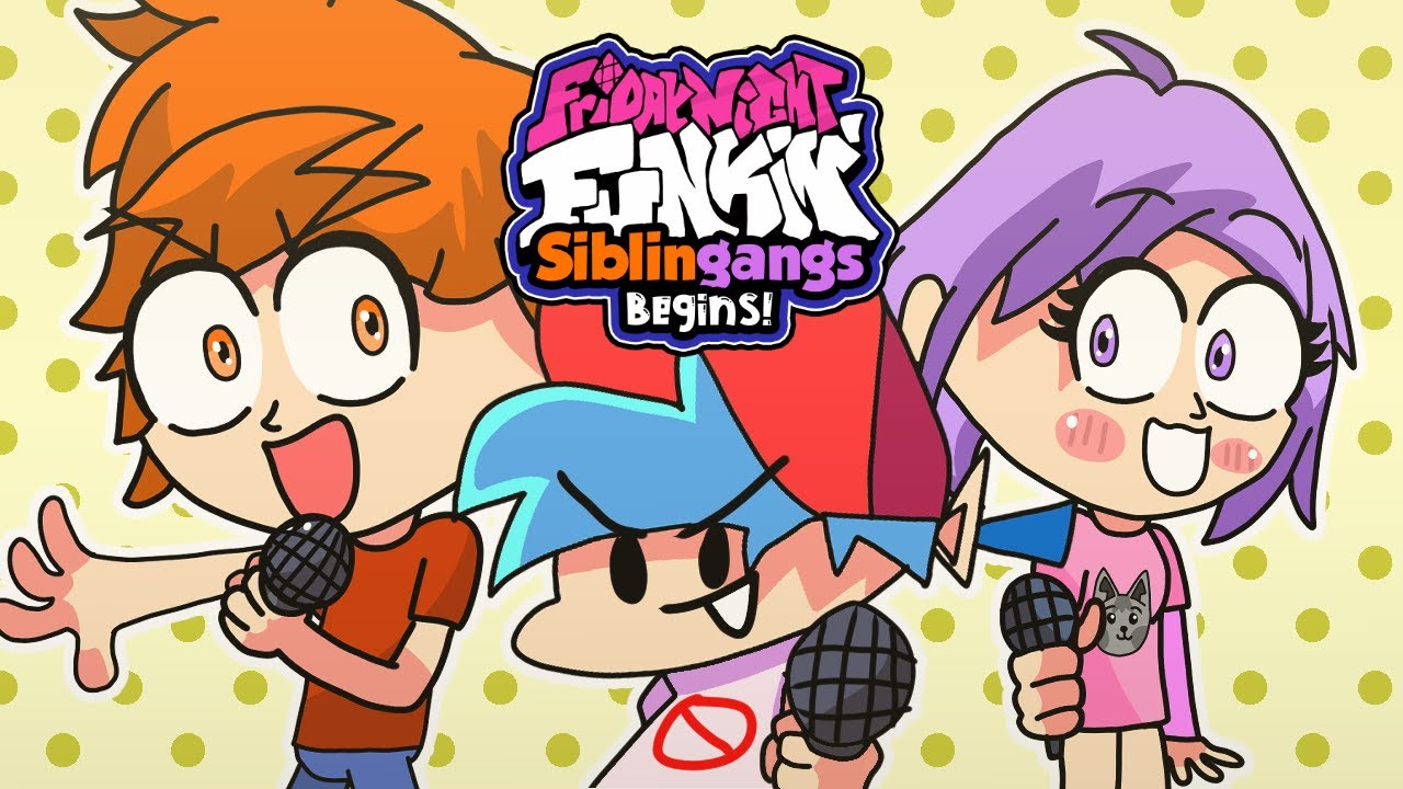 Friday Night Funkin': Siblingangs Begins - FULL WEEK SHOWCASE - YouTube